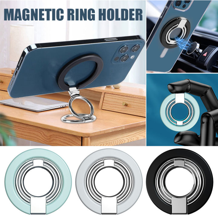 Cálido New Portable Magnetic Ring Holder Phone Magnet Grip Stand R5 for ...