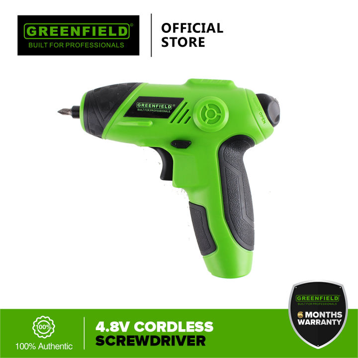 Greenfield Cordless Screwdriver 4.8V - Power Tool/Home Improvement ...