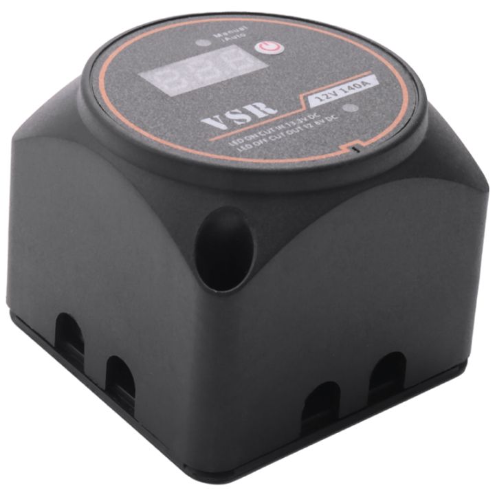 Digital Display 12V 140A Dual Battery Smart Isolator Voltage Sensitive ...