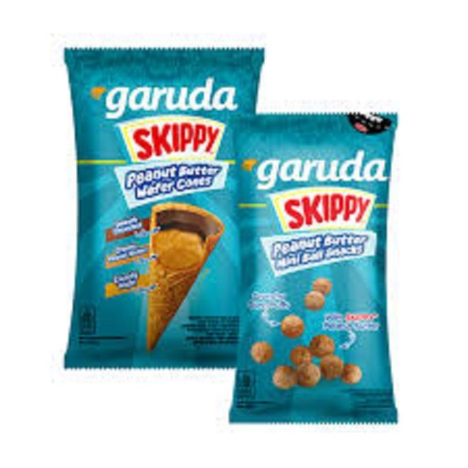 Snack GARUDA SKIPPY PEANUT BUTTER Wafer Renceng isi 10Pcs | Lazada ...