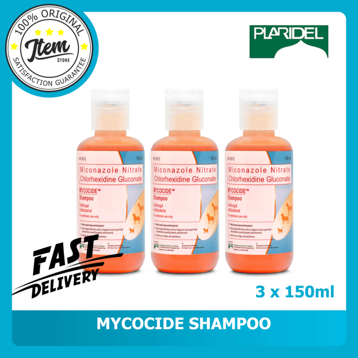 MYCOCIDE SHAMPOO SET OF 3 BOTTLES | Lazada PH