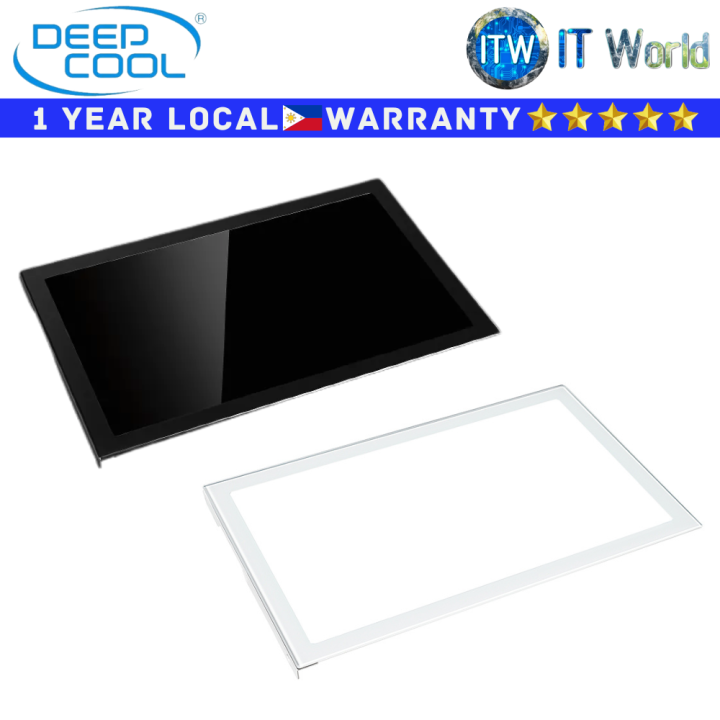 Itw | Deepcool View Panel 100 Tempered Glass (Black | White) | Lazada PH