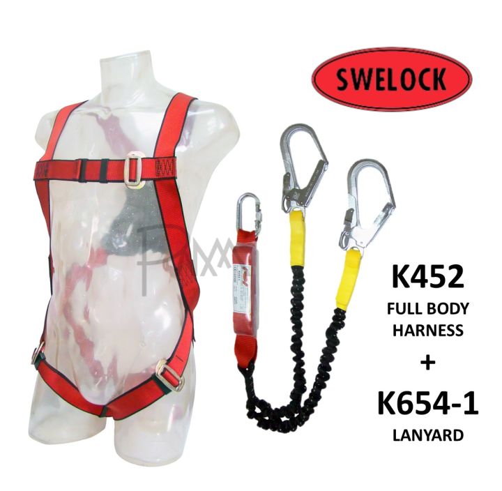 SWELOCK KOREA Lightweight Body Harness Set (K452+K654-1) | Lazada