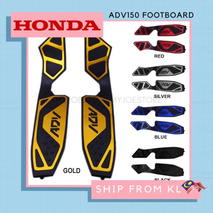 🇲🇾 Original HONDA ADV150 Footboard Floor board tapak kaki ADV150 | Lazada