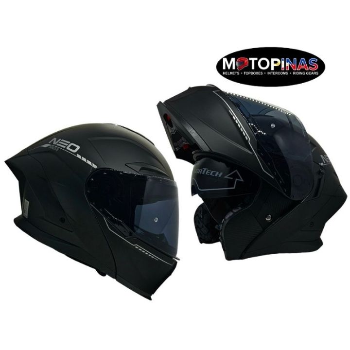 【Free shipping】Spyder Neo Icon Modular Dual Visor Helmet | Lazada PH