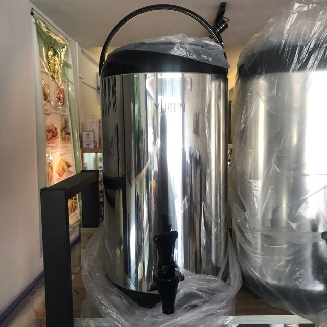 Thermo Tea Bucket 12Litre 茶桶 Bubble Tea奶茶使用【FUN HUT】 | Lazada