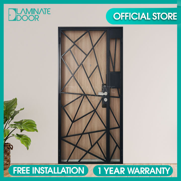 Mild Steel Gate | HDB Main Gate | Spider Nest Design | Lazada Singapore