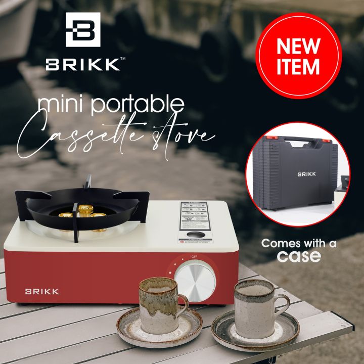 BRIKK Mini Cassette Butane Stove | Lazada PH