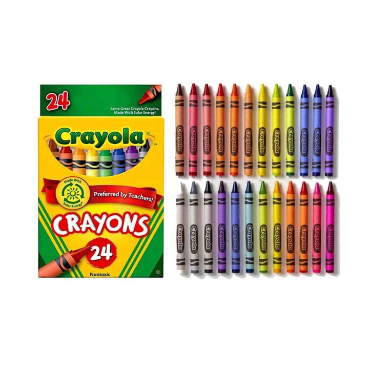 12box Crayola Regular Wax Crayons 8’s, 16's, 24's | Lazada PH