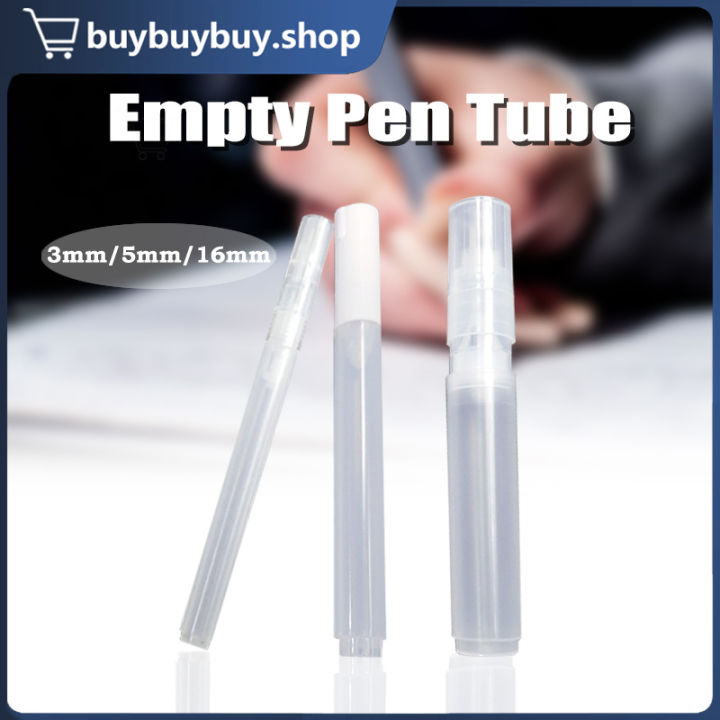 3/5/15mm Empty Pen Rod Repeatable Use Liquid Chalk Marker Graffiti Pens ...