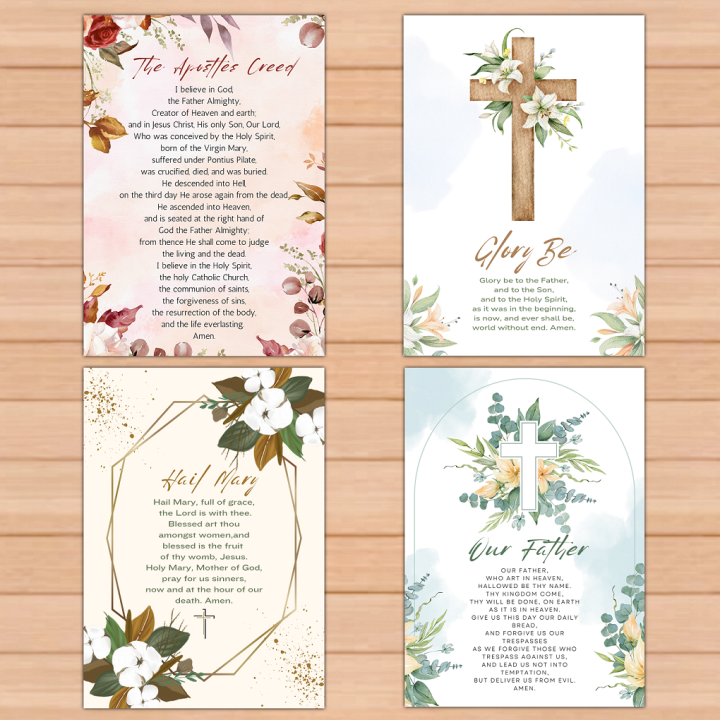 Prayers Wall Decor Photo Laminated A4 size | Lazada PH