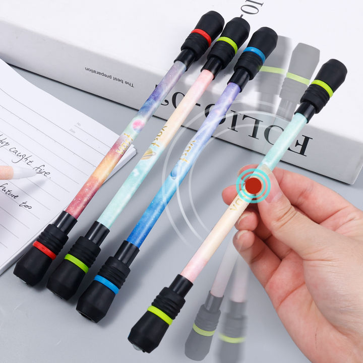 Cool Starry Sky Spinning Pen Balance Pen Fingers Flexibl Students ...