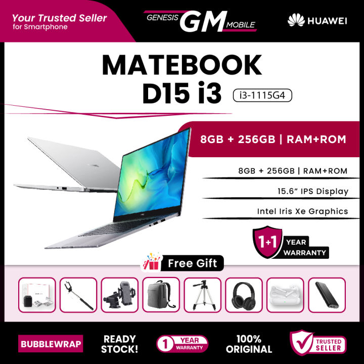 HUAWEI Matebook D15 i3 - Original HUAWEI Malaysia | Lazada