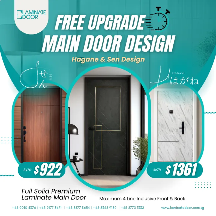Hagane & Sen Main Door Designs That Blend Strength and Style | Lazada ...