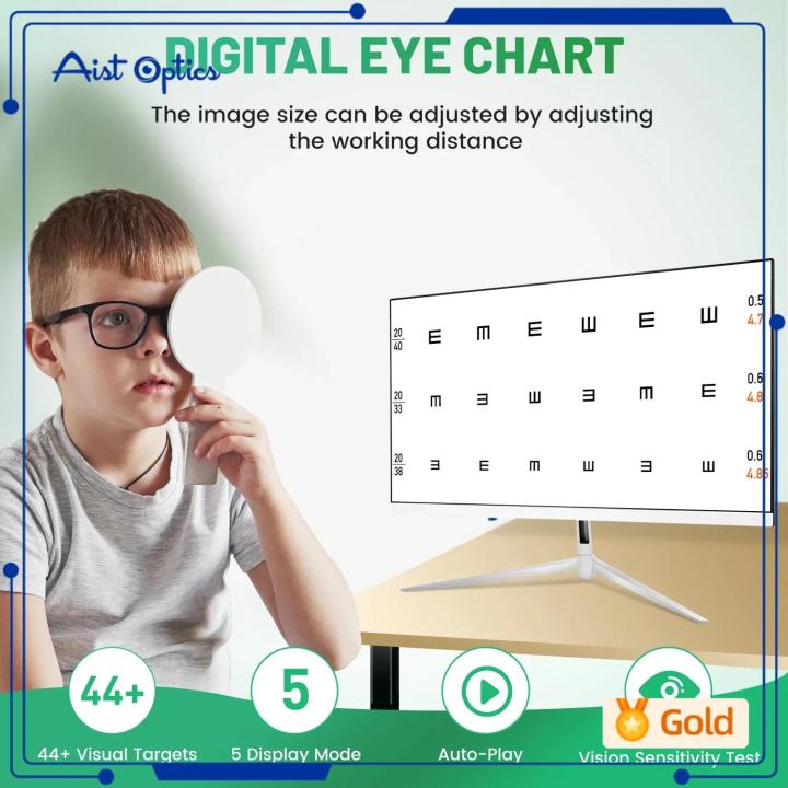 Premium Frameless 21.5 Inch HD LCD Visual Acuity Chart Vision Test ...