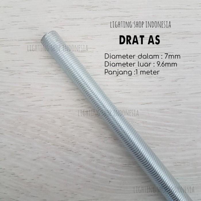 BESI DRAT AS PIPA PANJANG 1 METER SPAREPART 1M - GUDANG BANGUNAN77 ...