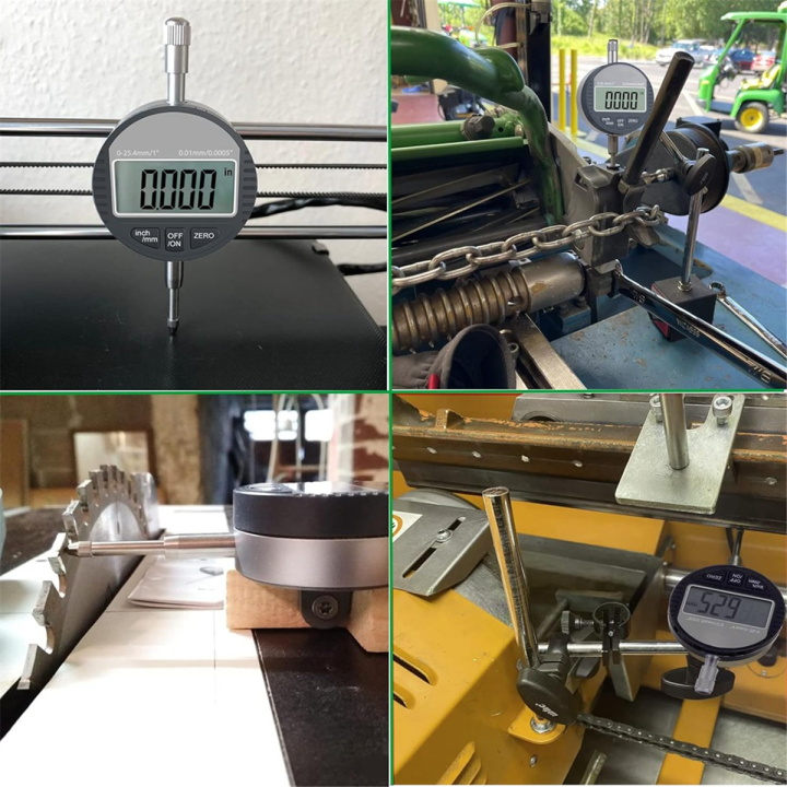 Range Gauge DTI Digital Dial Indicator 0.001mm Resolution,0-12.7mm/0-0. ...