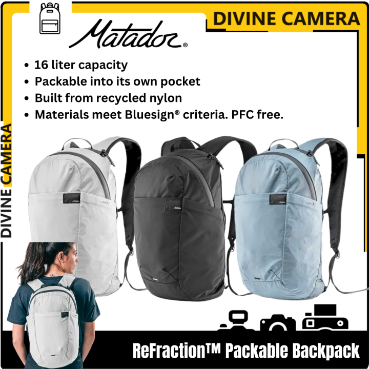 MATADOR ReFraction™ Packable Foldable Backpack | Lazada