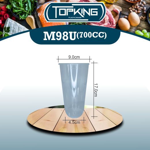 M98 (Y-CUP) 500CC / 700CC /700 FROSTED TOP KING MILKTEA CUP - FROSTED ...