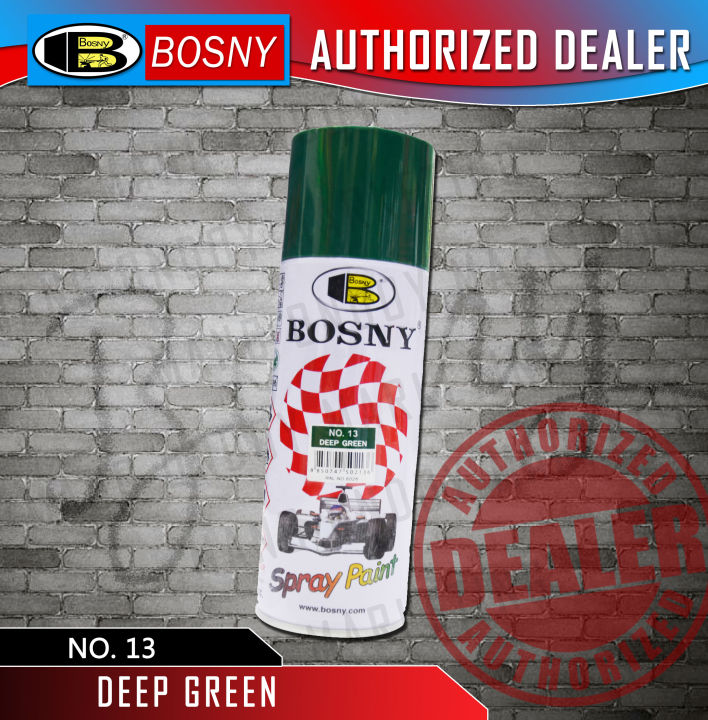Bosny Spray Paint No.13 Deep Green | Lazada PH