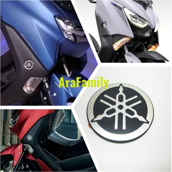 Emblem Logo yamaha 3D untuk body yamaha new nmax old nmax xmax original ...
