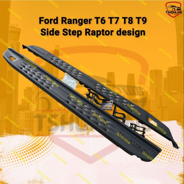 Ford Ranger T6 T7 T8 T9 side step Raptor design running board/ ranger ...