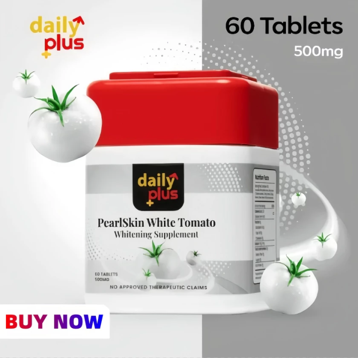 Daily Plus White Tomato Whitening Supplement Anti-Aging Tomato ...