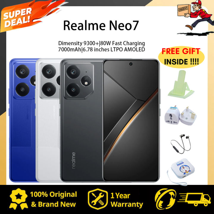 Realme Neo7 Smartphone/Realme Phone/Realme MediaTek Dimensity 9300+/6.78 inches 120Hz LTPO ...