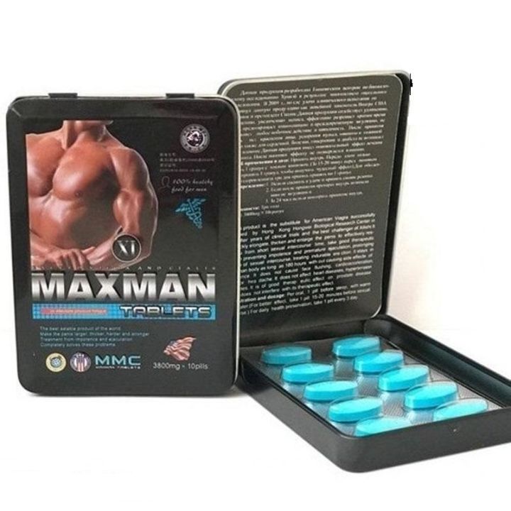 Max Men Blue Original Tablet 380mg | Lazada PH