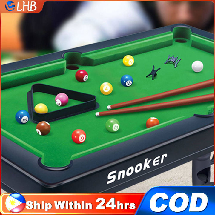 【Ready Stock】Children Mini Billiard Pool Table Set Game Billiards ...