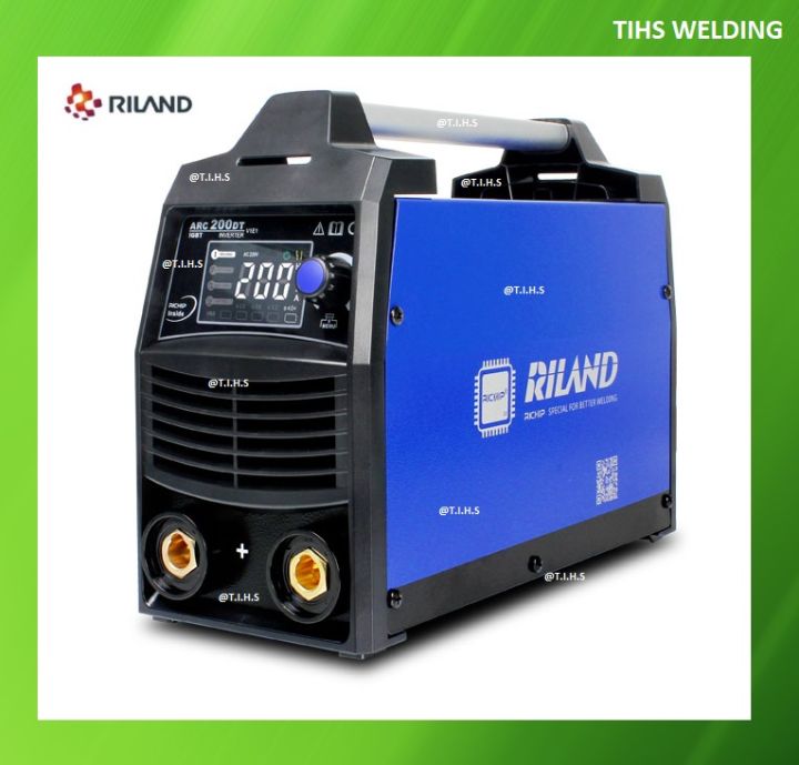 NEW Riland ARC200DT INVERTER WELDING MACHINE/ REPLACE RILAND ARC200GE ...
