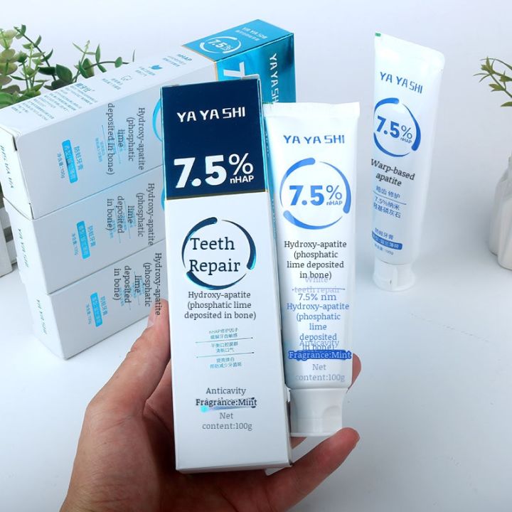 Hydroxyapatite Toothpaste Nano AntiCavity Brightening Toothpaste Fresh ...