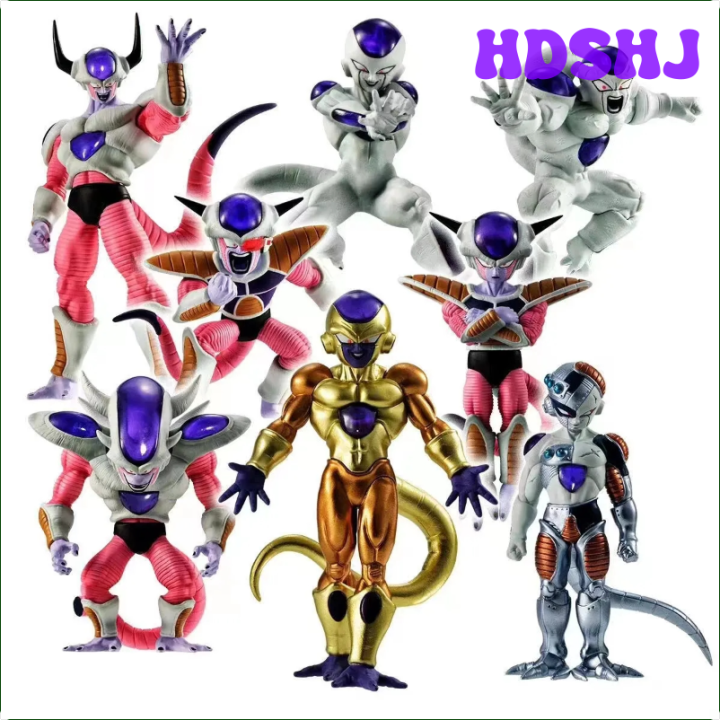 HDSHJ 8pcs/Set Dragon Ball Z Frieza Figure Freezer Third Form Figurine ...