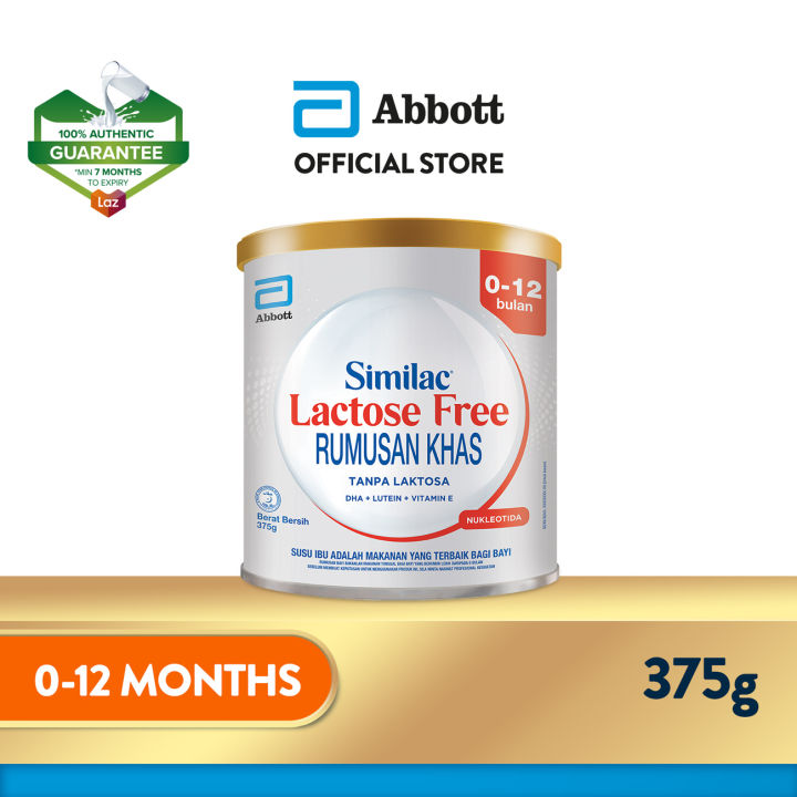 Similac Lactose Free 375g Tin | Lazada