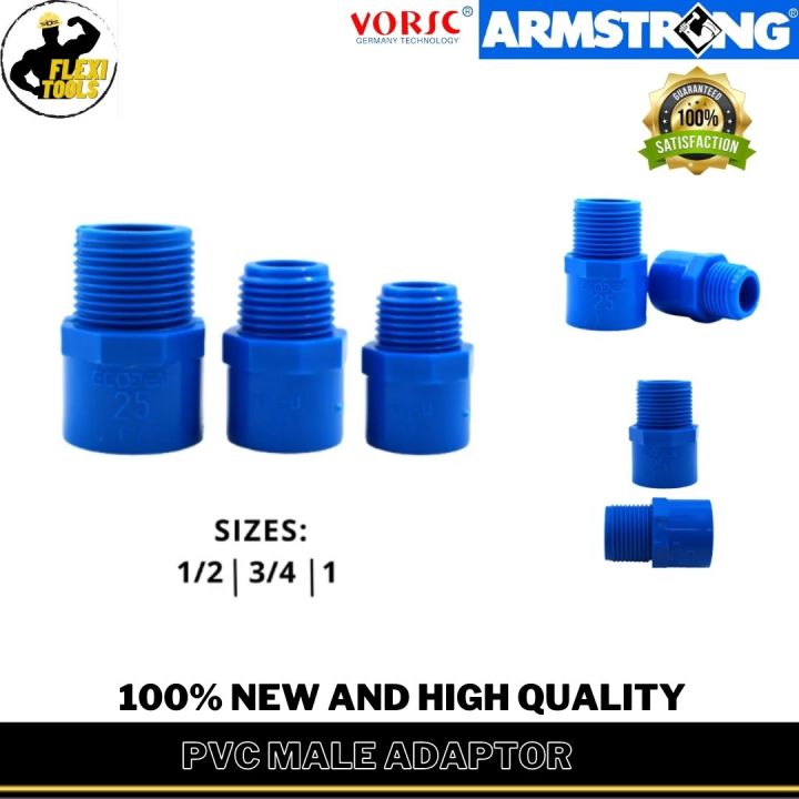 PVC MALE ADAPTOR (FLEXI TOOLS) | Lazada PH