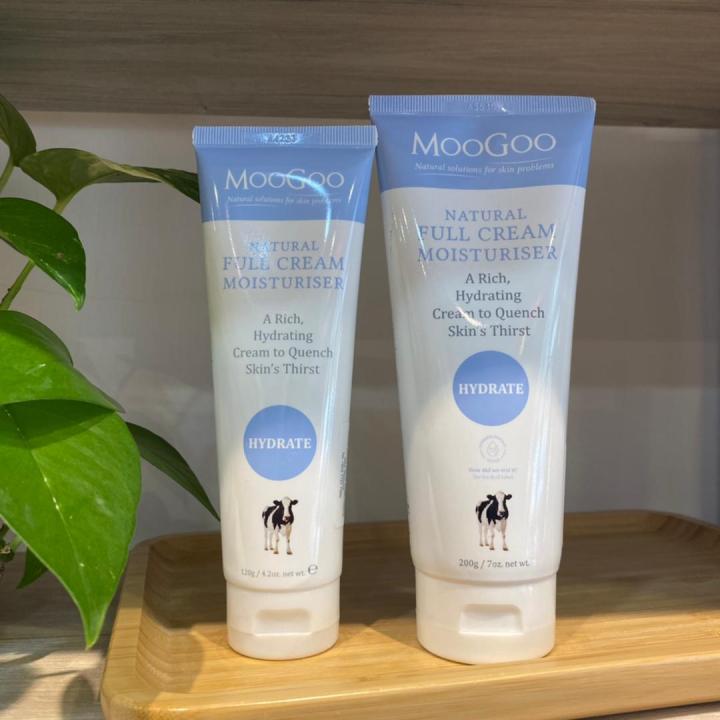MooGoo Natural Full Cream Moisturizer Hydrate 120g/4.2oz | Lazada