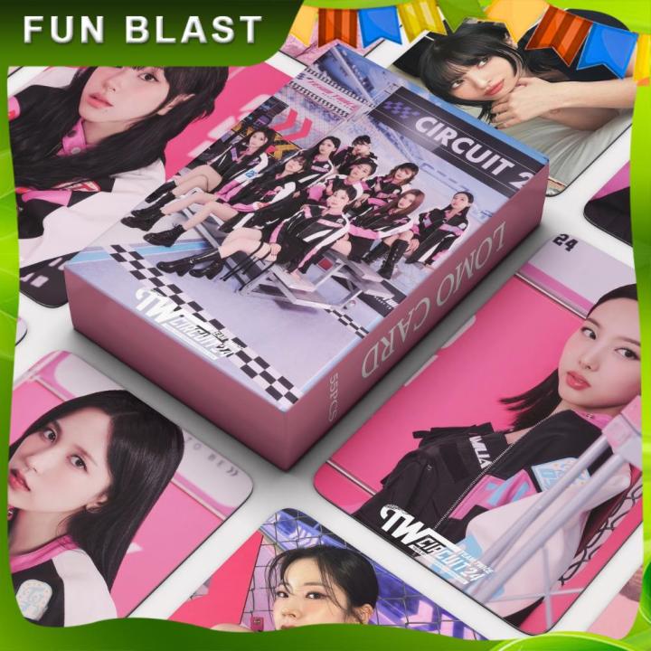 55pcs/box TWICE photocards Twice Between 1&2 4Th World Tour TWICE4 The Feels Formula of Love ...