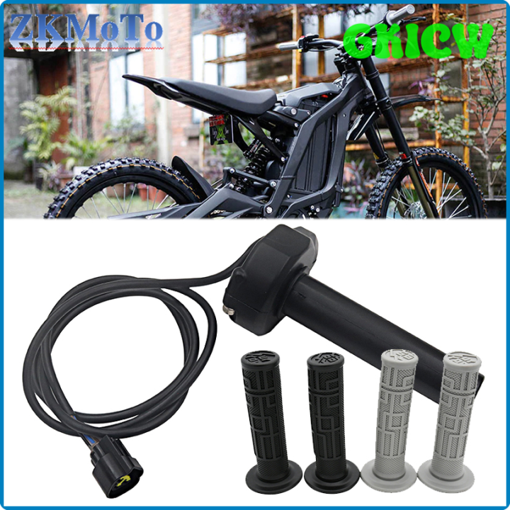 KIVHJ Motorcycle Handlebar Accelerated Handle Throttle For SURRON Sur ...