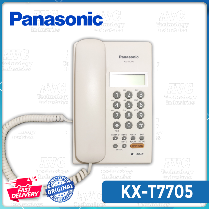 PANASONIC Analogue Proprietary Phone with Speakerphone KX-T7705 without ...
