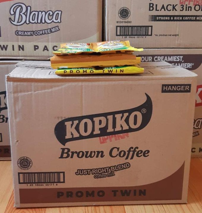 SOLD PER BOX - Authentic KOPIKO 3 in 1 Coffee Twin Pack 120 pieces (12 ...