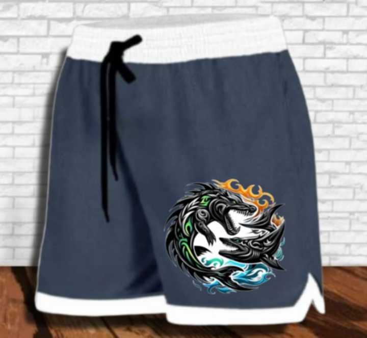 DTF DRAGONART LOGO SPORTY SHORT Jersey DRIFIT SHORT | Lazada PH