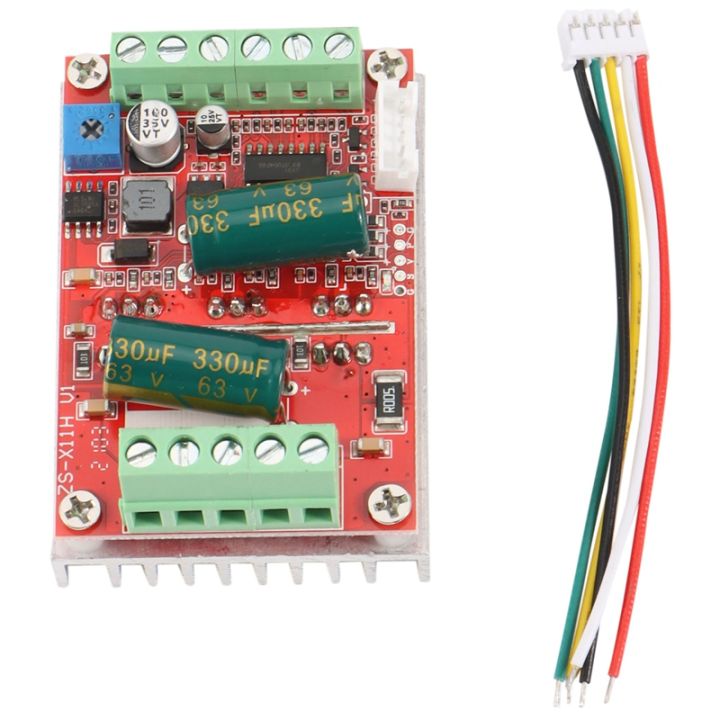 DC6-60V 400W BLDC Three Phase DC Brushless Motor Controller PWM Hall ...