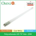 Omni Polycarbonate LED T8 Fluorescent Tube Light LT8S - 20W 20 Watts ...