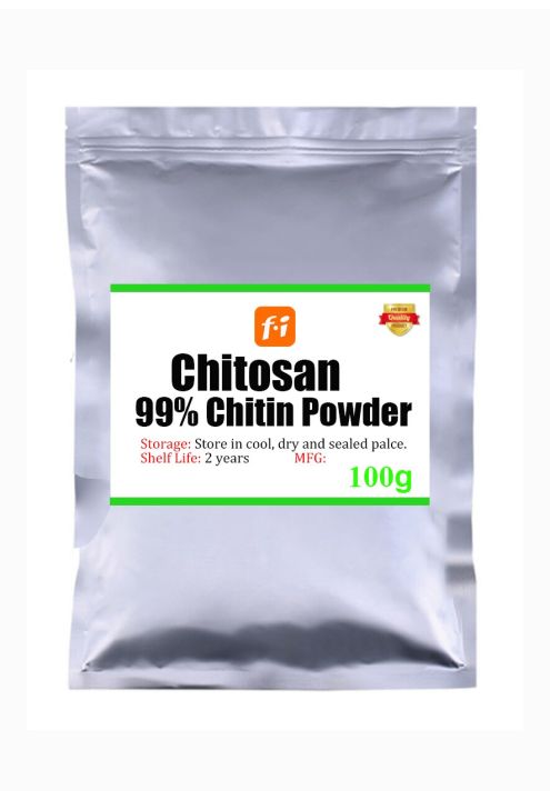 100-1000G, Food Grade High Quality 99% Chitosan Powder, Antibacterial ...