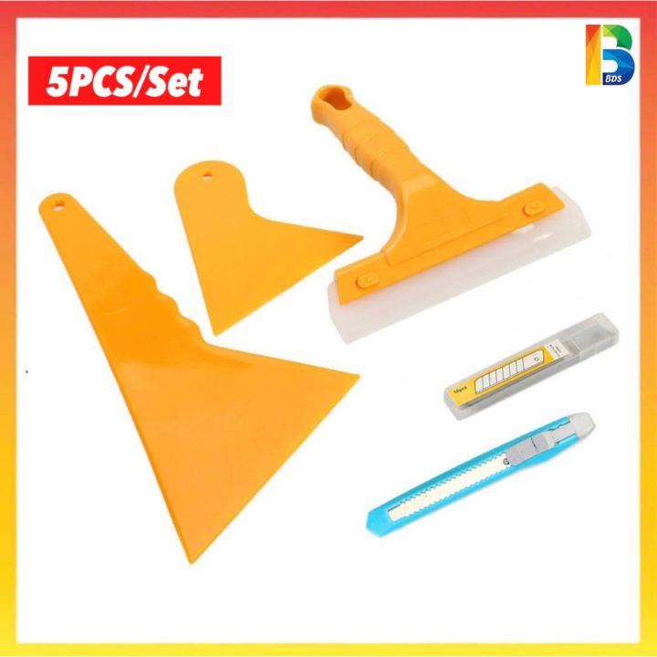 5PCS/Set Car Tinted Tools Tint Tool Kit Auto Vinyl Window Film Tinting ...