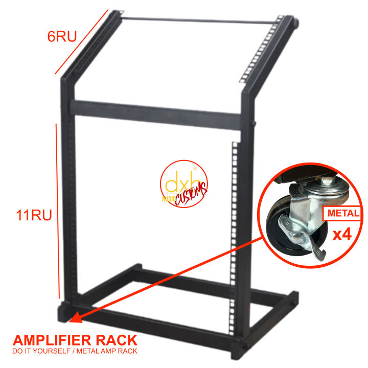 dxb DIY Metal Amplifier Rack Server Rack Processor Rack Amp Rack ...