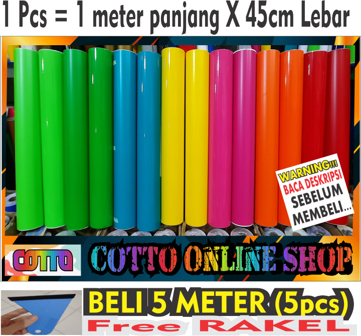 SALE!!! Sticker Skotlet Karbon Kevlar dan Karbon 6D Glossy Lebar 45cm ...