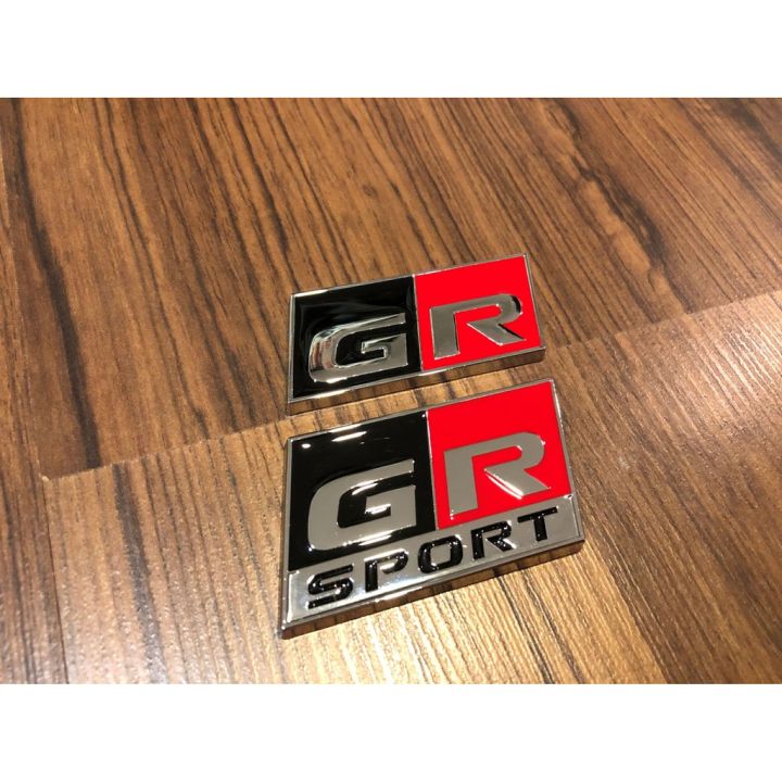 [Ready Stock] Toyota GR Sport Logo Emblem Sticker Vios Yaris GT86 CHR ...