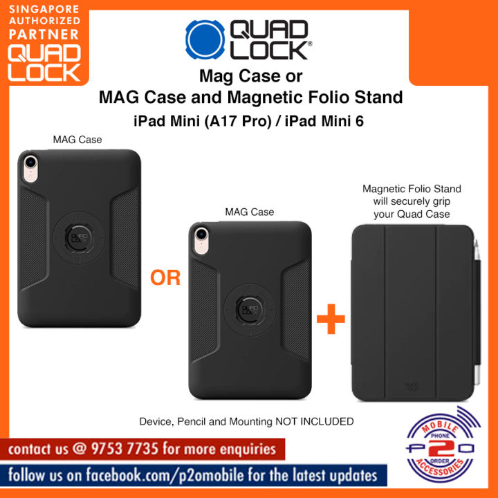 Quad Lock MAG Case / Quad Lock MAG Case with Folio Flip for iPad Mini ...