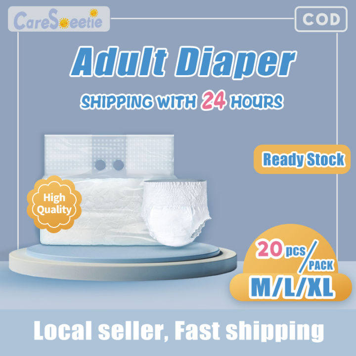 CareSweetie New Adult Diaper Pull-ups Pants 20PCS Care Adult Disposable ...